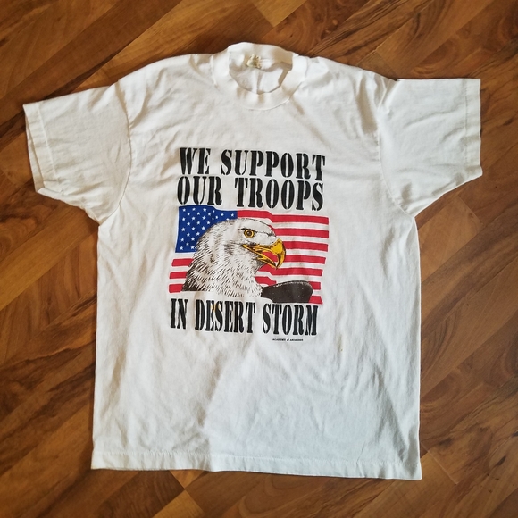 Screen Stars | Shirts | Single Stitch Vtg Operation Desert Storm Tshirt ...